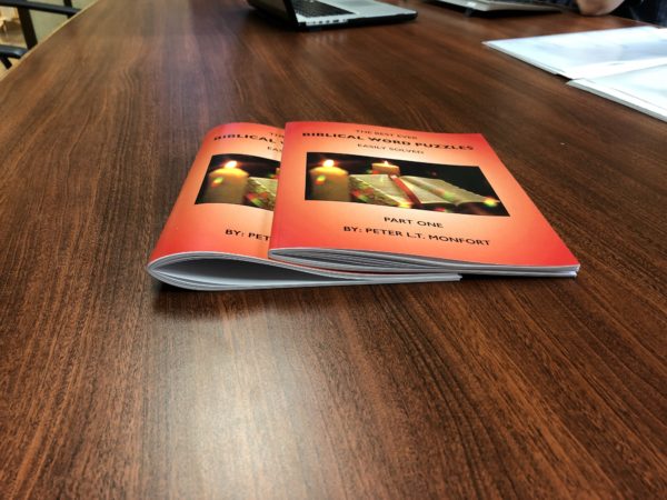 Square Fold Saddle Stitch